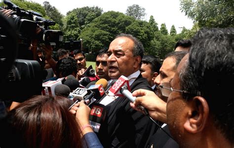 Mukul Rohatgi Talks To The Press
