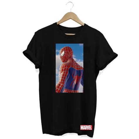 Camisa Camiseta Homem Aranha Tobey Maguire Marvel Shopee Brasil