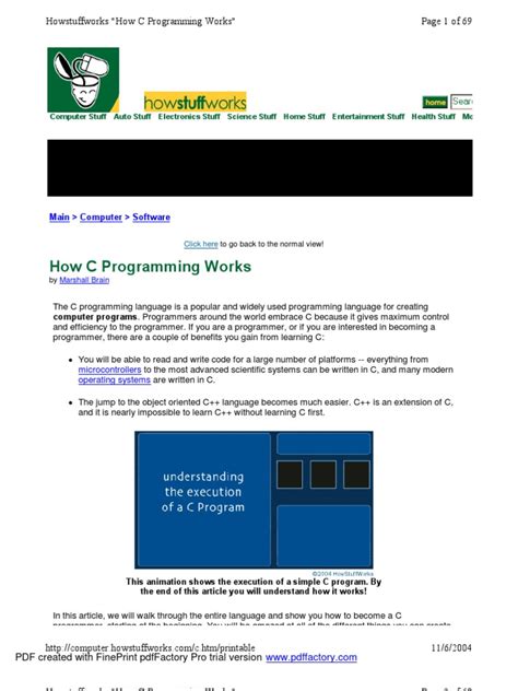 c programming pdf c programming language subroutine