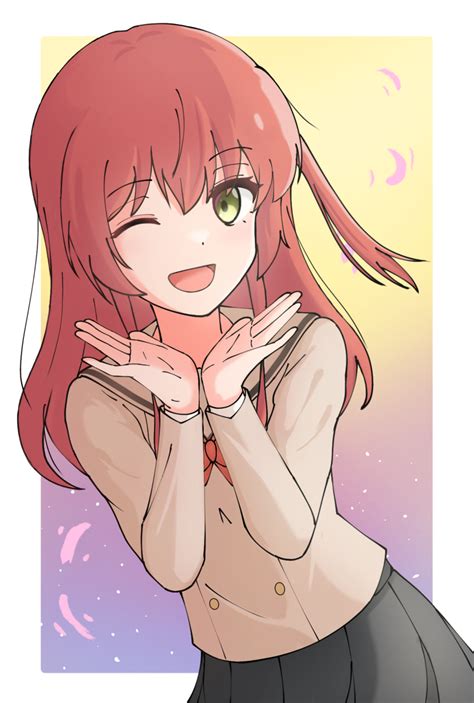 Daily Kita on Twitter RT DimZREiz 喜多ちゃん ぼっちざろっく 喜多郁代 女の子 制服