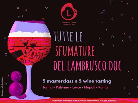 5 tappe per scoprire le diverse varietà del Lambrusco DOC in Italia