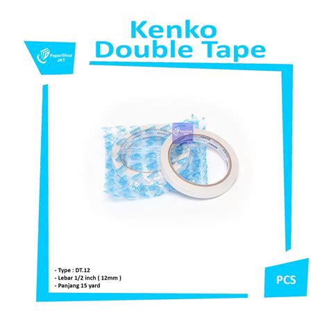 Jual Kenko Double Tape Mm Inch Roll Shopee Indonesia
