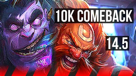 Dr Mundo Vs Gragas Top Comeback Rank Mundo Na Grandmaster