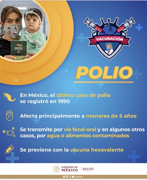 Salud Sonora on Twitter Sabías que el último caso de Polio en