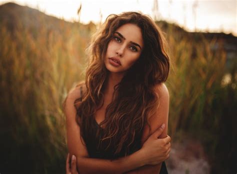 Face Sunlight Women Outdoors Women Model Portrait Depth Of Field