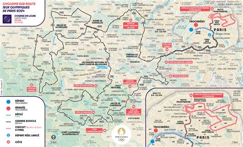 Trasy wyścigów kolarskich Igrzysk Olimpijskich Paryż 2024 Rowery org