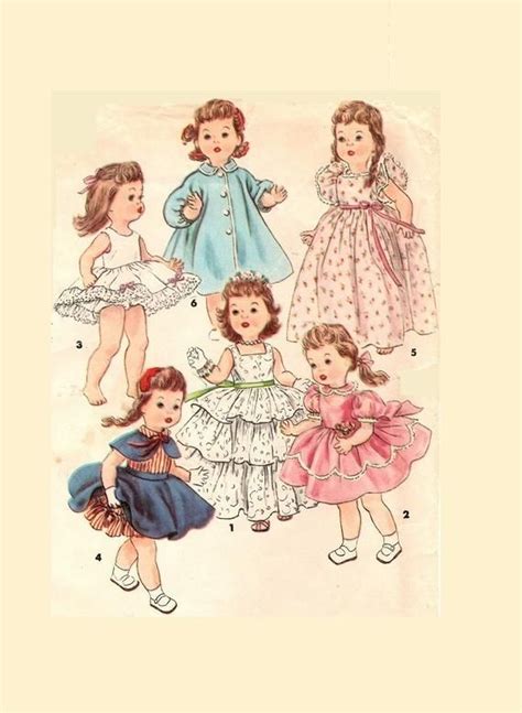 Saucy Walker Doll Clothes PATTERN In Digital PDF Format 4908 17 Bonny