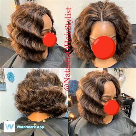 Kima Ocean Wave Crochet Bob Hairstyles