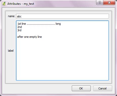 Multi Line Labels In Qgis Free And Open Source Gis Ramblings