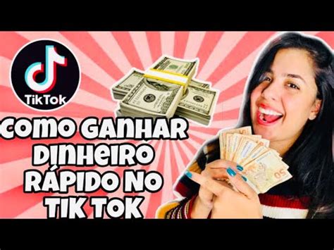 COMO GANHAR DINHEIRO RÁPIDO NO TIK TOK PASSO A PASSO 2020 YouTube