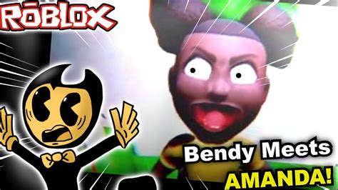 Bendy Meets AMANDA THE ADVENTURER YouTube