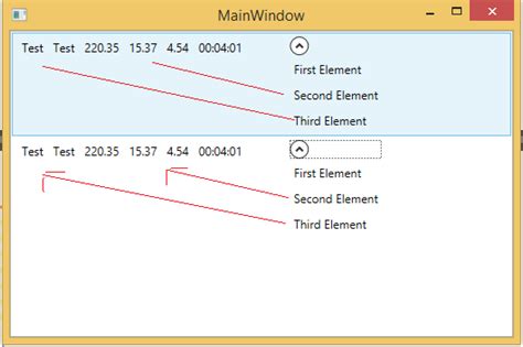 C Wpf Expander In Listview Stack Overflow