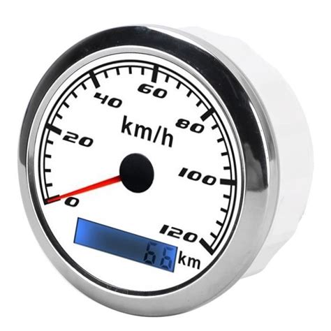 Ashata jauge de kilométrage Compteur de vitesse GPS Pointeur Odomètre 0