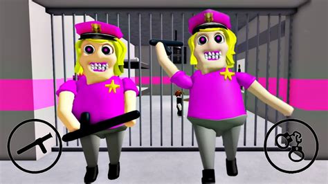 POLICE GIRL PRISON RUN Obby YouTube