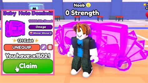Unlocked The Strongest Pet In Arm Wrestle Simulator YouTube