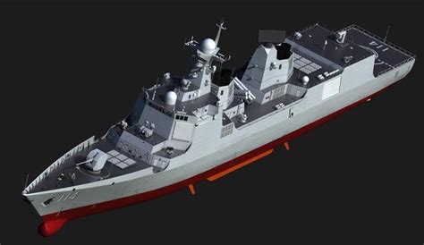 美曝光中国最先进驱逐舰全电推进隐身设计排水量8000吨