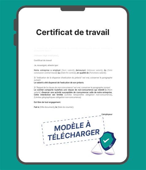 Attestation Demploi Et Certificat De Travail Images And Photos Finder