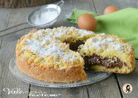 Sbriciolata Alla Nutella Ricetta Facile E Veloce