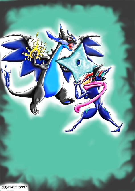 Charizard Vs Greninja Kalos League Finals By Gearbaux On Deviantart