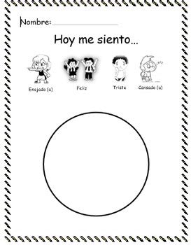 Hoy Me Siento Spanish Emotions By Maria Torres Tpt