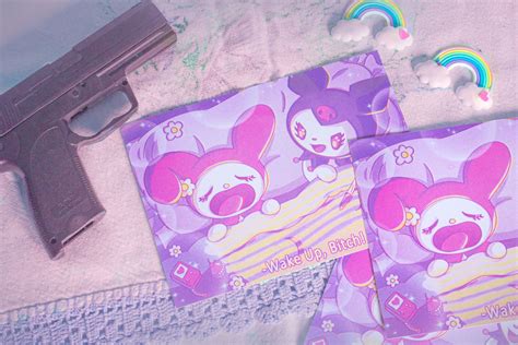 My Melody Kuromi Prints Esty Store By Cutespikez On Deviantart