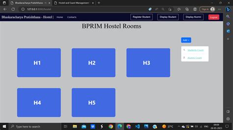hostel and guest room management system
