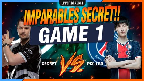 Psg Lgd Vs Team Secret Bo Game The International