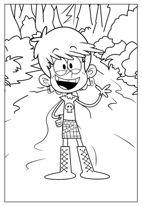 Desenhos De The Loud House Para Colorir E Pintar Tudo Para Colorir