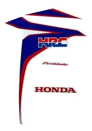Jogo Faixas Adesivos Honda Cbr Branca Hrc Lat Dir Frete Gr Tis