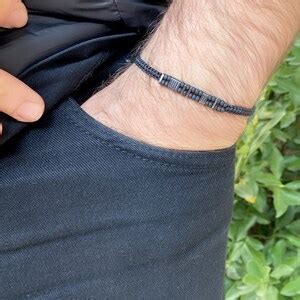 143 Bracelet I Love You Morse Code Bracelet Personalized Men Morse