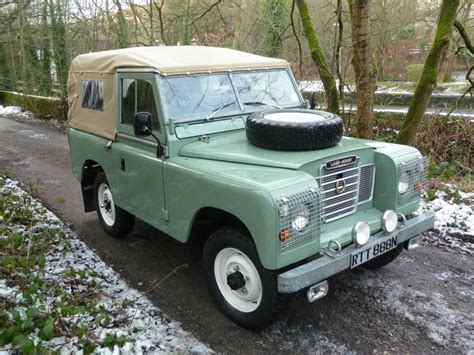 RTT 888N 1974 Land Rover Series 3 66 000 Miles Galvanized Chassis