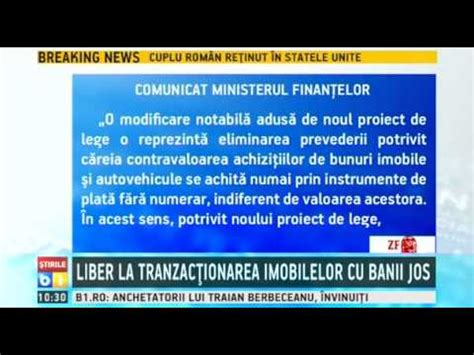 Ministerul Finantelor Permite Tranzactionarea Imobilelor Cu Banii Jos