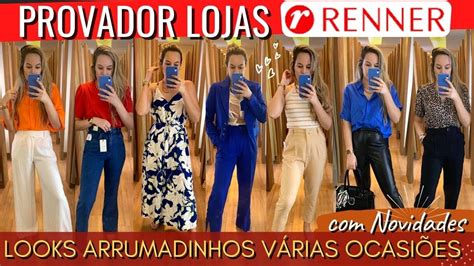 LOOKS NO PROVADOR RENNER LOOKS VARIADOS NOITE TRABALHO LAZER CUPOM
