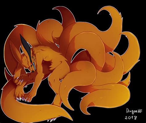 Kyuubi Nine Tailed Fox Naruto Wallpaper Zerochan Anime