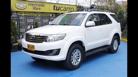 Tucarro Mercado Libre Toyota Fortuner 2013 YouTube