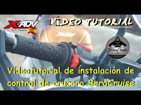 Kit Control Velocidad Crucero Universal Para Motos Xavi Motos