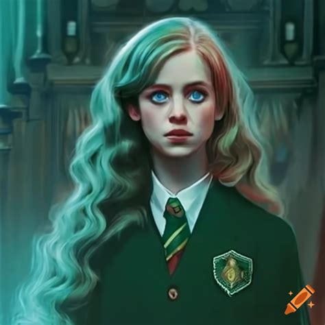 Daphne Greengrass In Slytherin Common Room