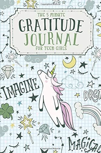 The Minute Gratitude Journal For Teen Girls Cute Mindfulness Diary