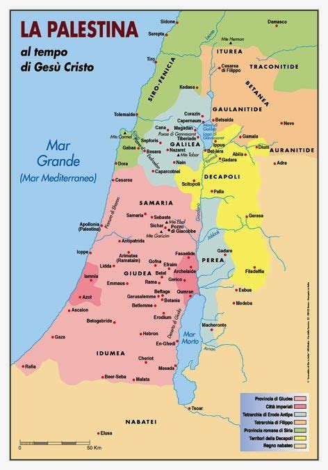 Cartina Geografica Palestina Oggi
