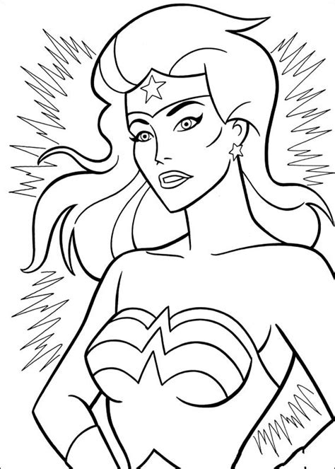 Wonder Woman Ausmalbilder Malvorlagen 100 KOSTENLOS