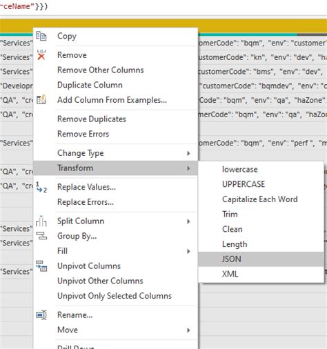parsing how to split json columns in power bi stack overflow