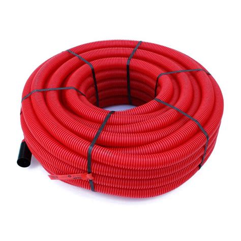 Gaine Tpc Rouge Annel E Lisse Avec Tire Fil