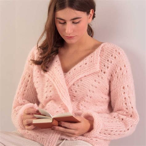 Holden Bed Jacket Tricotez Moi Knitting Kit