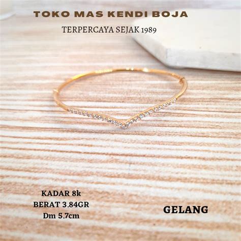 Jual Gelang Emas Asli Model Terbaru Dan Hits Di Lapak Toko Mas Kendi