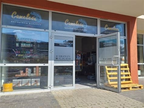 Cameleon Hurtownia Materiałów Budowlanych Kielce wizytówka firmy