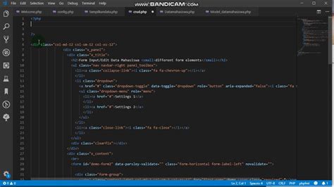 step 14 codeigniter crud ajax 4 setting form tambah edit dalam 1 file youtube