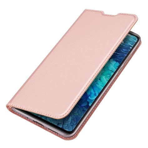 Dux Ducis Skin Pro Samsung Galaxy S20 FE Flip Case Rose Gold