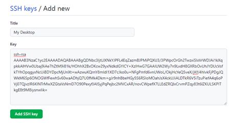 How To Add New SSH Key In GitHub Fedingo