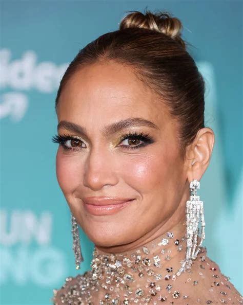 Jennifer Lopez J Lo Wearing A Valentino Sheer Dress Arrives At The