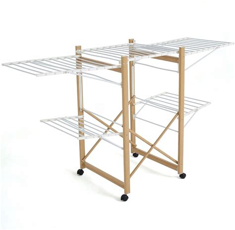 SUSZARKA NA PRANIE DREWNIANA SKŁADANA KOMPAKTOWA KITCHEN MOVE